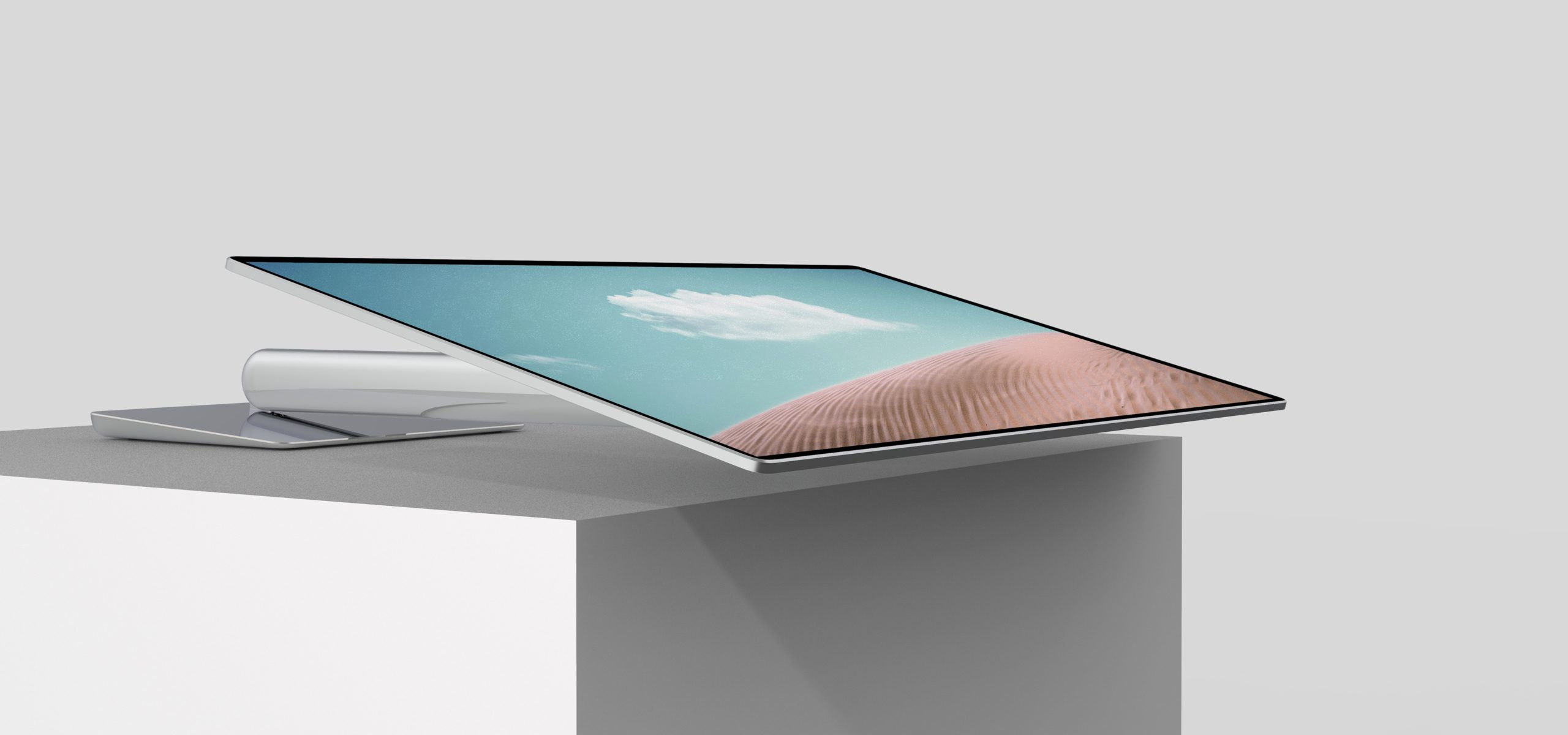 Design concept - 'Balance' computer display for workplace 2.0. - Rodd