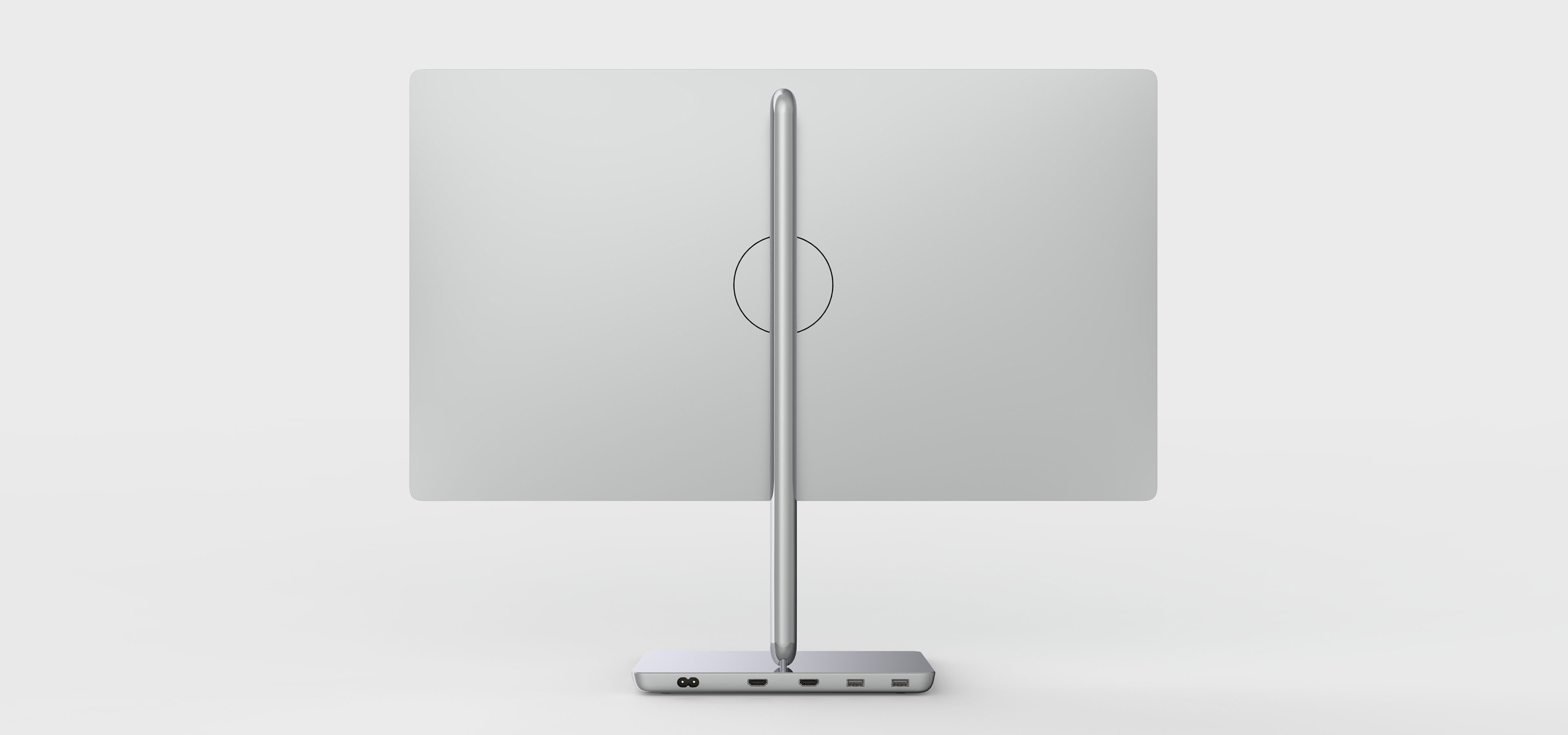 Design concept - 'Balance' computer display for workplace 2.0. - Rodd