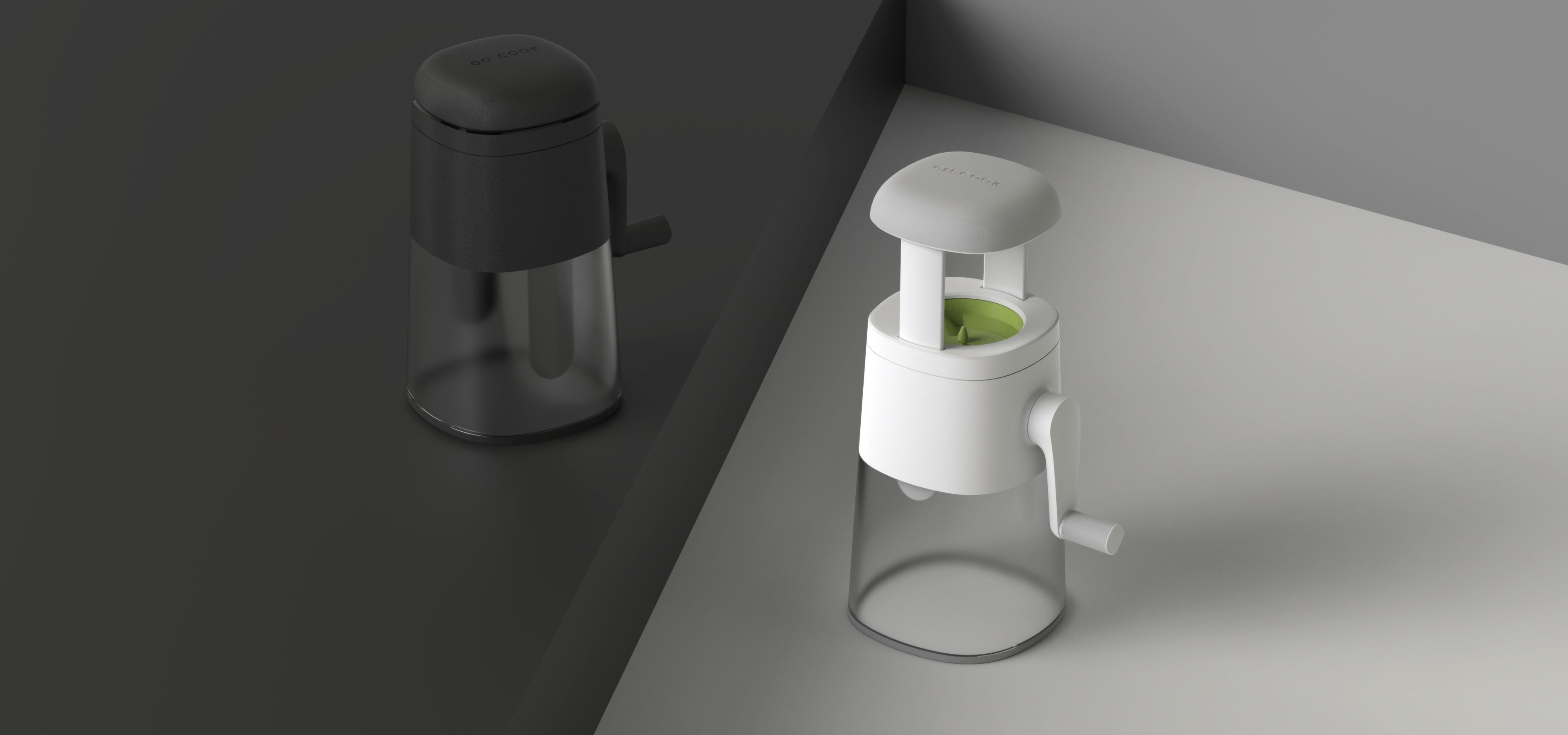 Go-Cook kitchen tools for Tesco . Industrial design by Rodd